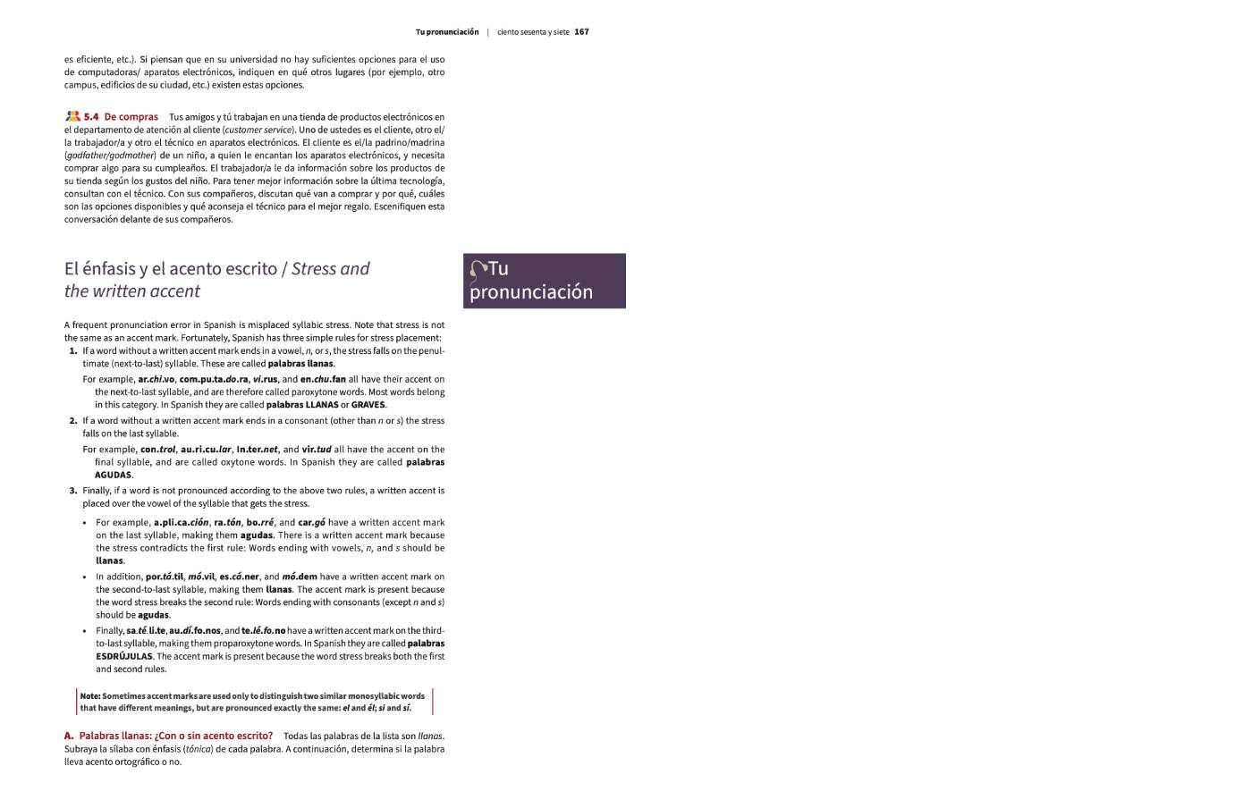 Features - En tu medio - Intermediate Spanish - Vista Higher Learning