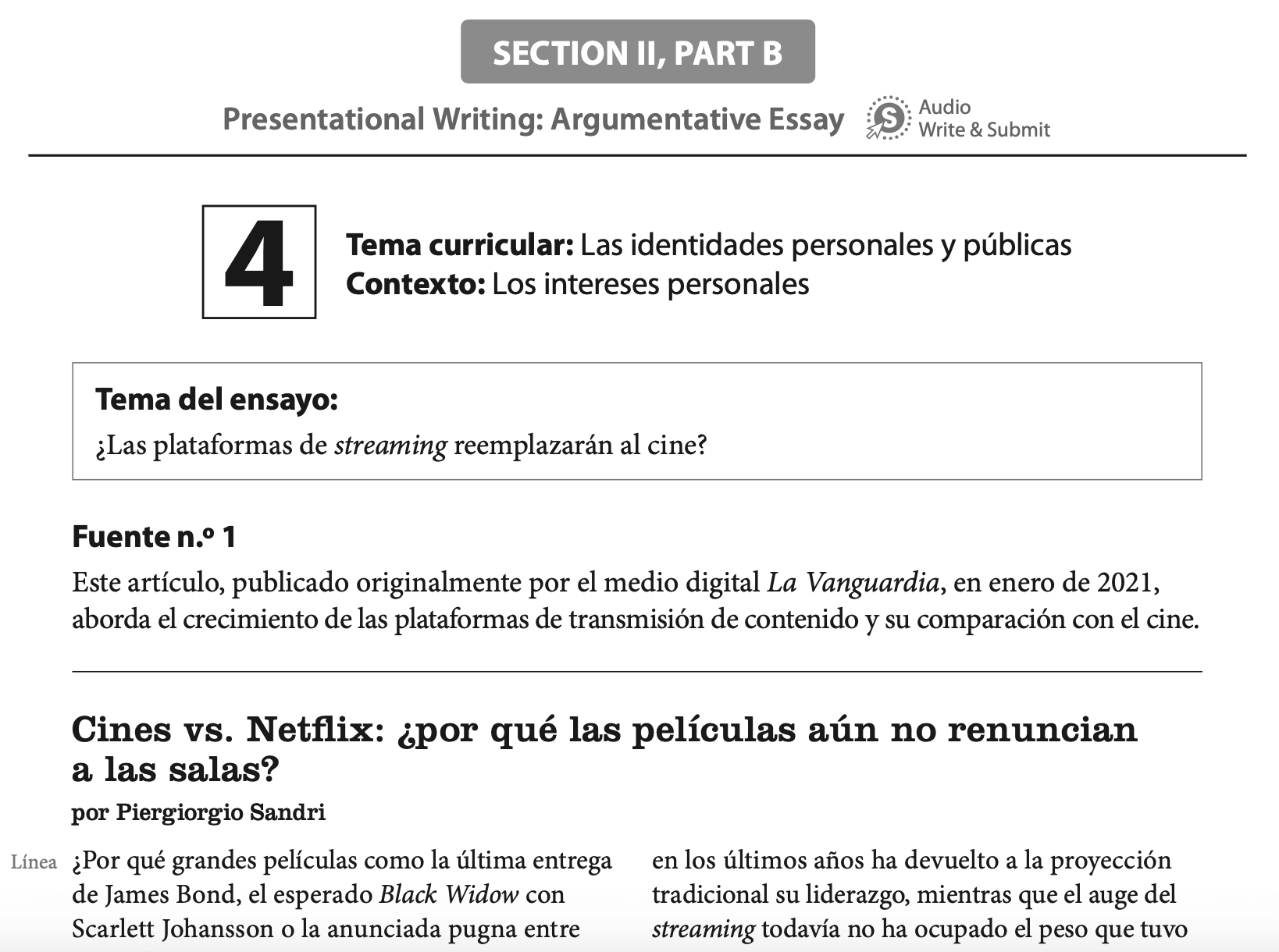 AP Spanish Worktext Temas AP Spanish Language And Culture